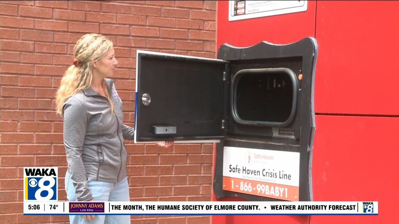 First baby surrendered at Safe Haven Baby Box in Montgomery - WAKA 8