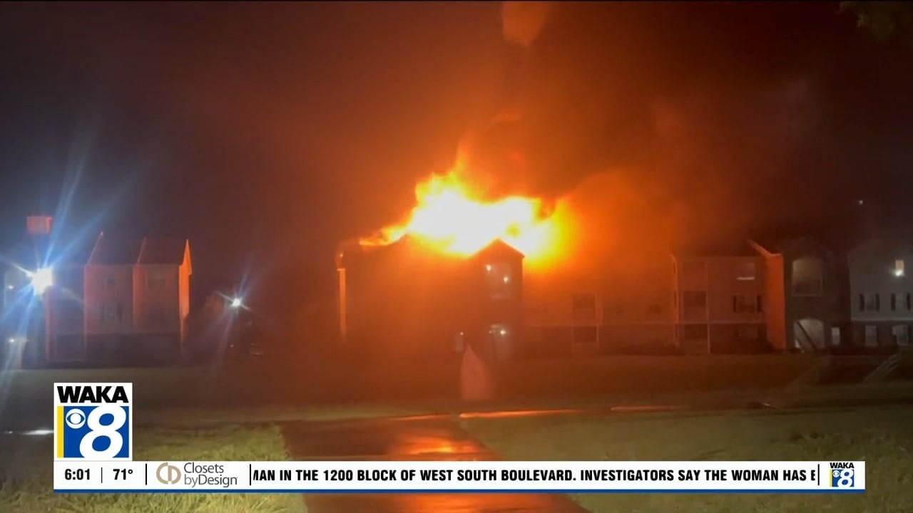 Area firefighters battle four fires overnight - WAKA 8