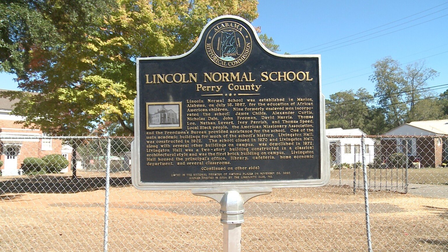 Historic legacy of Lincoln Normal School celebrated in Marion - WAKA 8