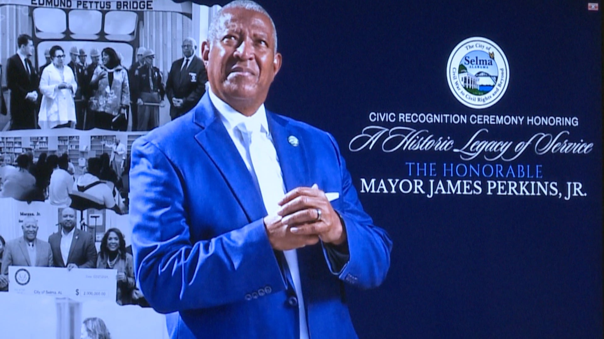 City of Selma honors legacy & service of Mayor James Perkins, Jr. - WAKA 8