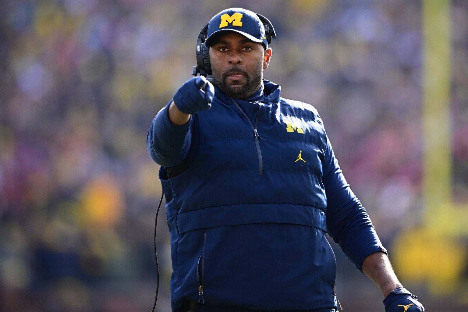 Sherrone Moore charged with stalking, home invasion after being fired as Michigan head football ...