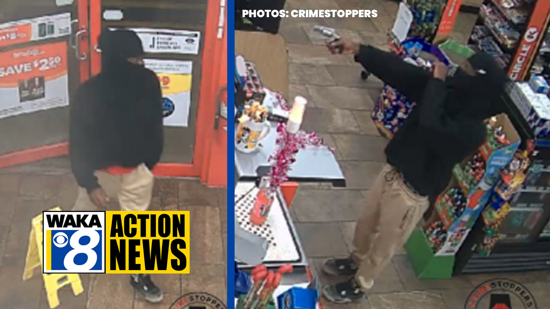 Montgomery police searching for armed robbery suspect - WAKA 8