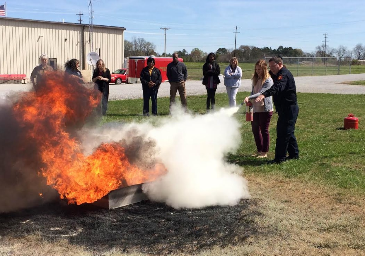 Madison Co. firefighters hold extinguisher classes - WBBJ TV