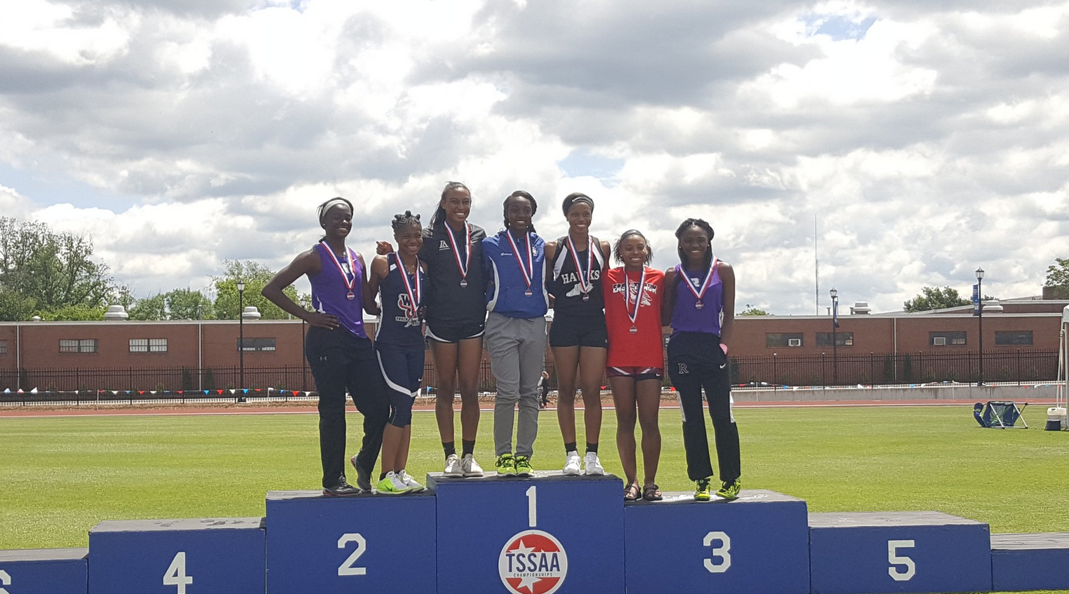 Makayla Transou finishes third in the long jump at The Boro - WBBJ TV