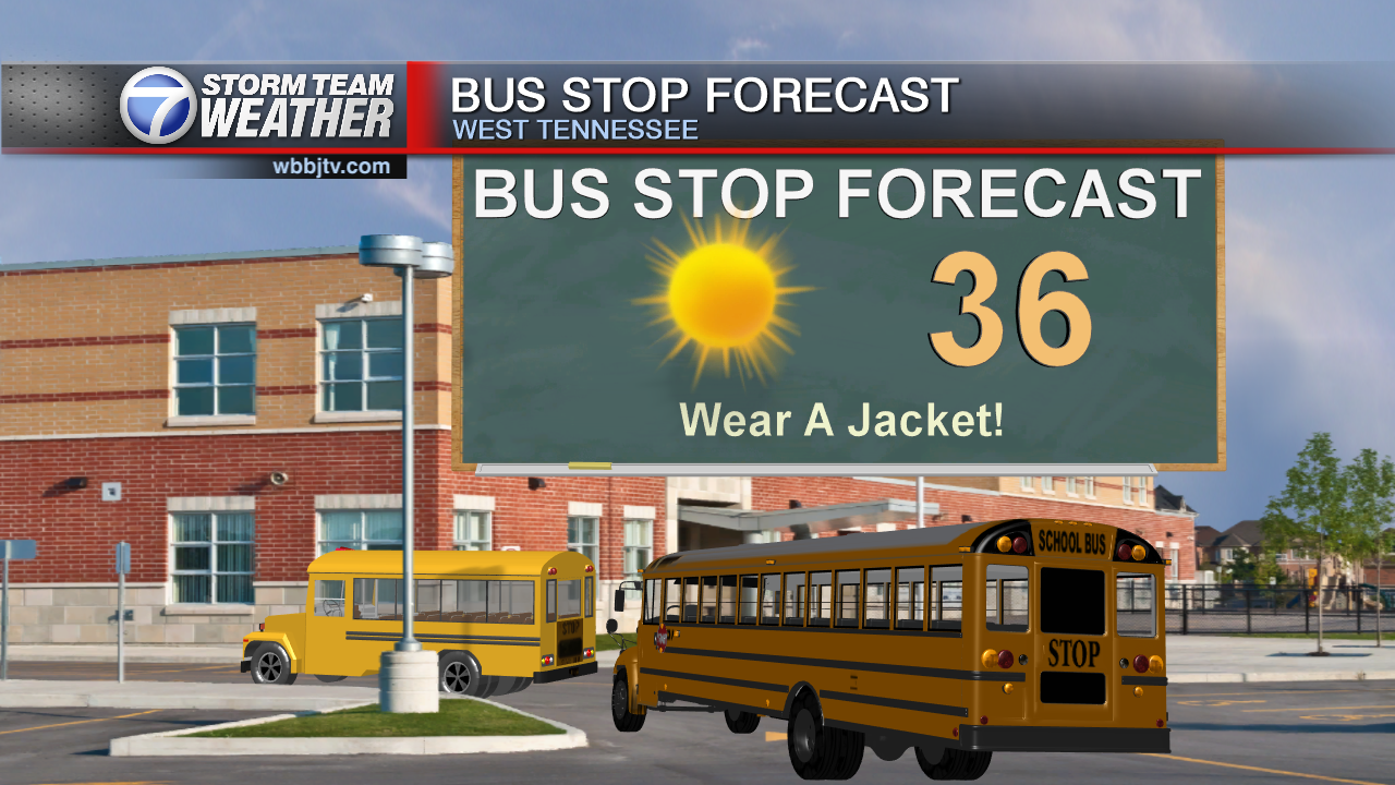 Jackets At The Bus Stop - WBBJ TV