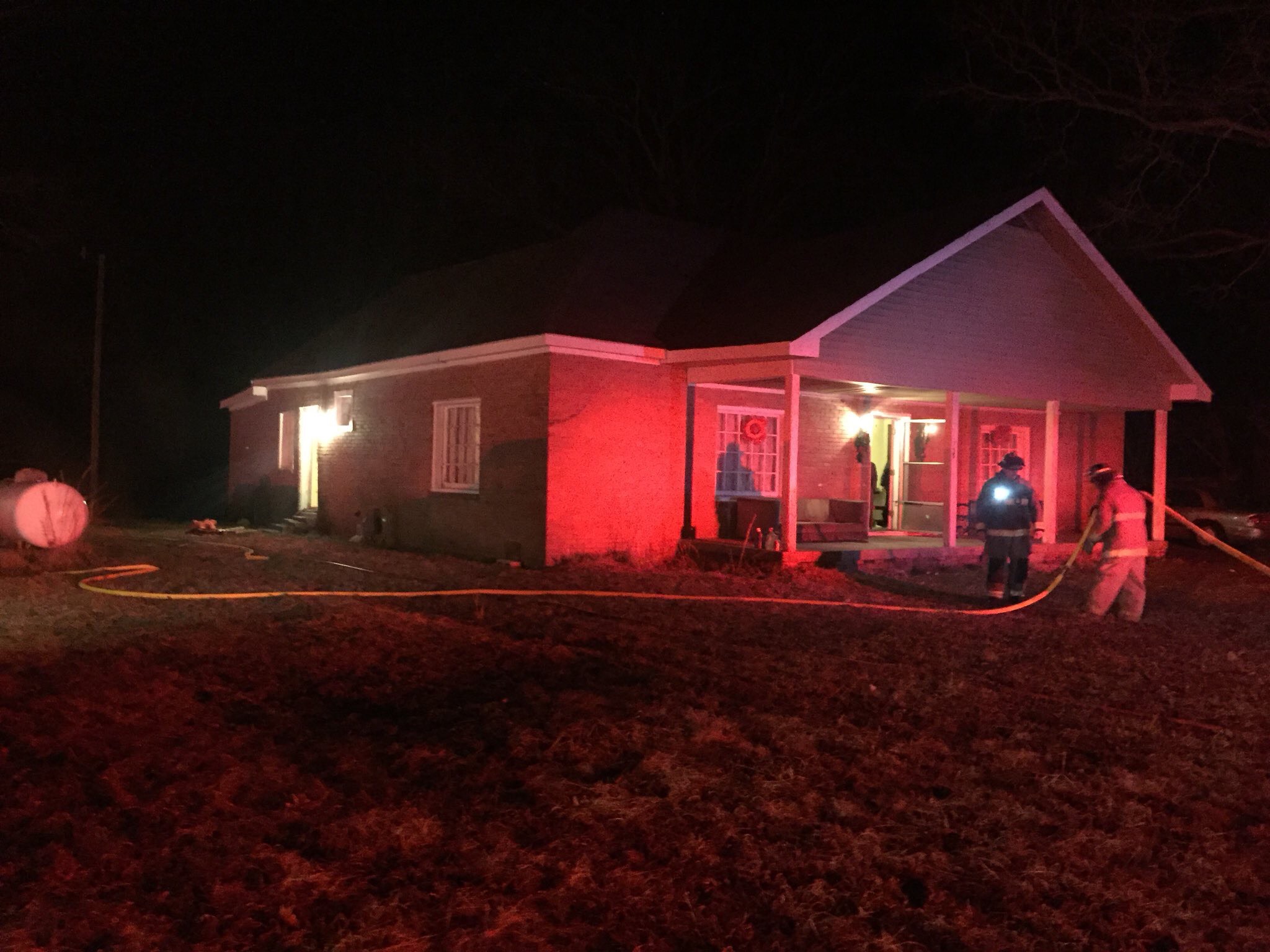 Madison Co. Fire Department responds to house fire on Perry Switch Road ...