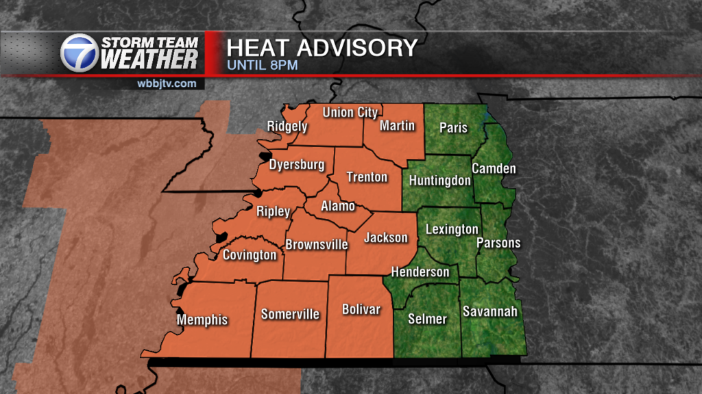 Strong Thunderstorms Possible Tonight in Northwest Tennessee - WBBJ TV