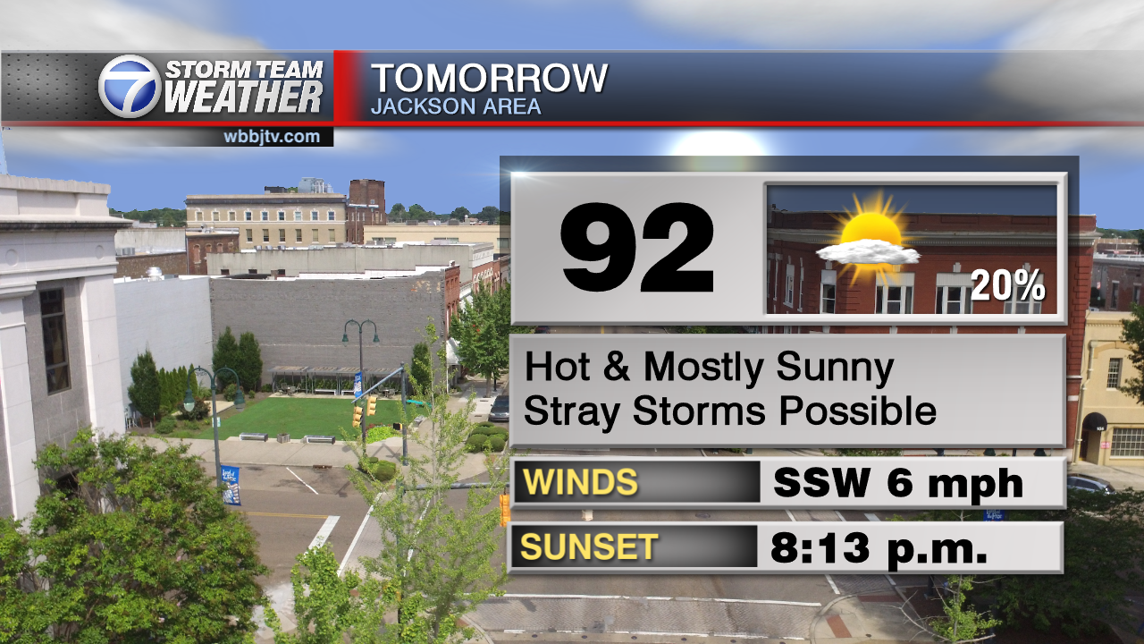 Mainly Fair Weather These Next Few Days - WBBJ TV