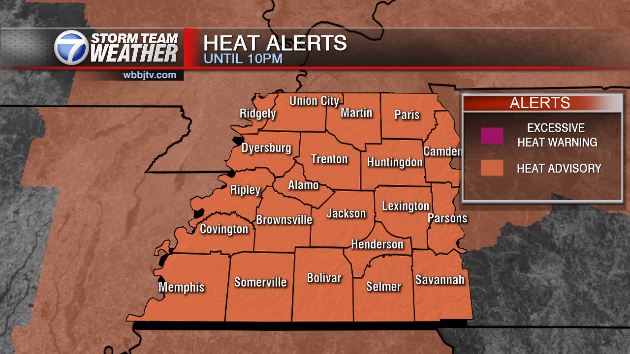 Dangerously Hot And Humid Today - WBBJ TV