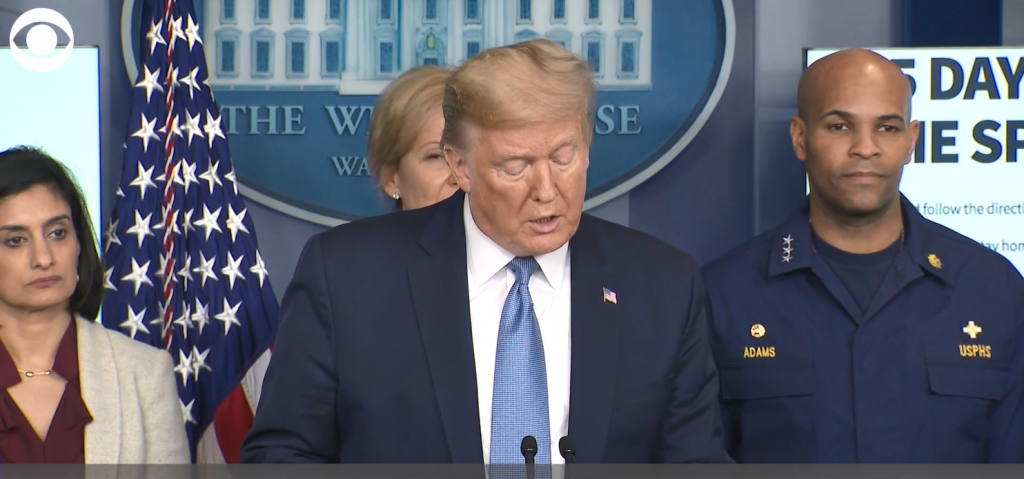 President Trump recommends guidelines to Americans - WBBJ TV