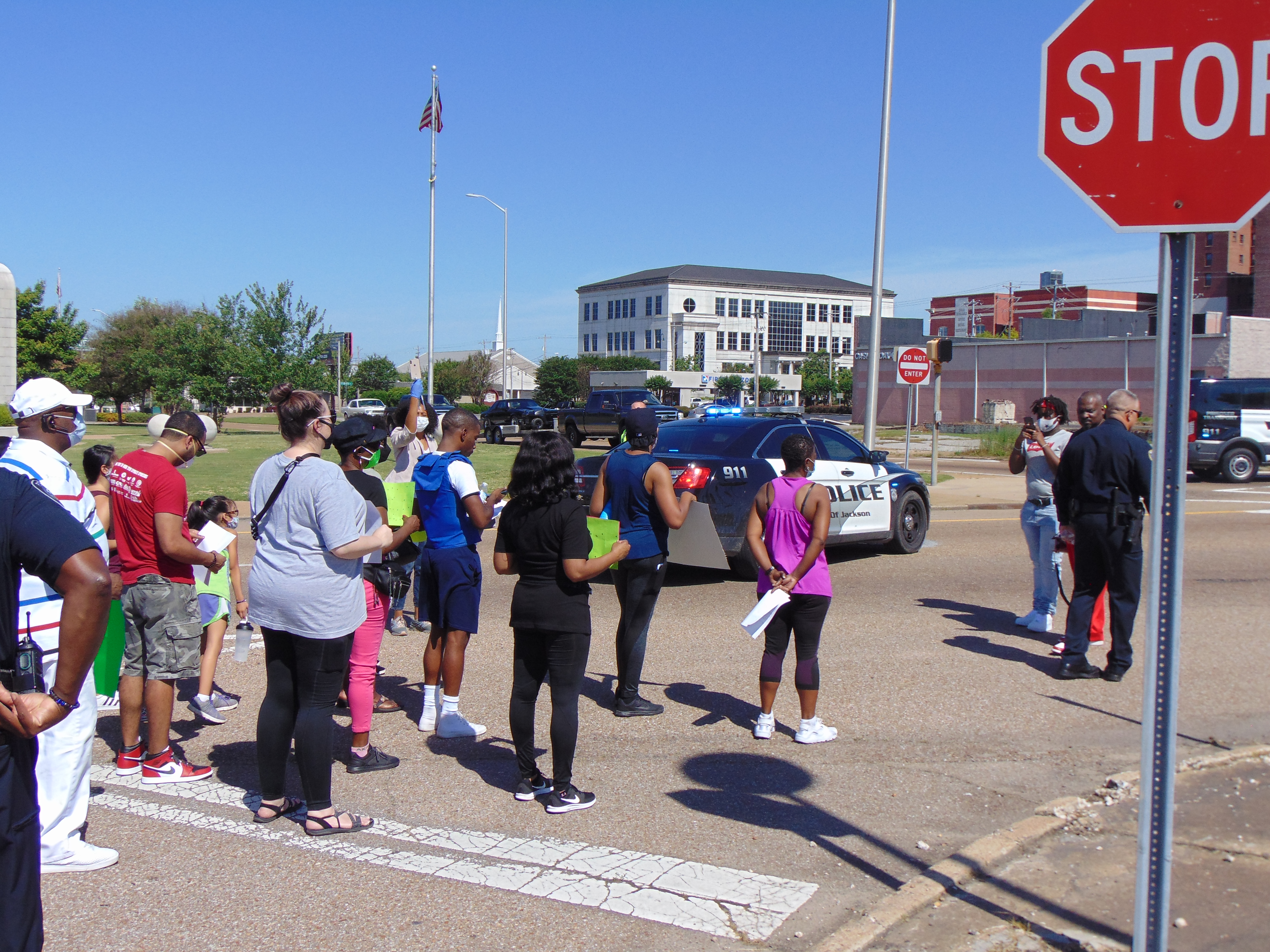 Jackson Protest (9) - WBBJ TV