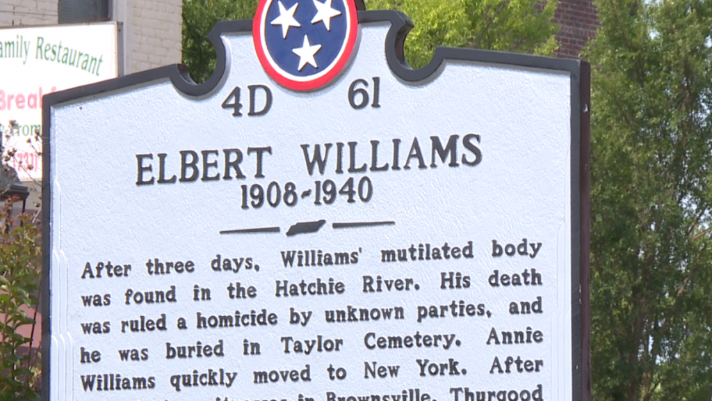 Community gathers to celebrate, honor Elbert Williams - WBBJ TV
