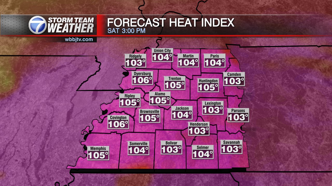 Hot And Humid Weather Returns - WBBJ TV
