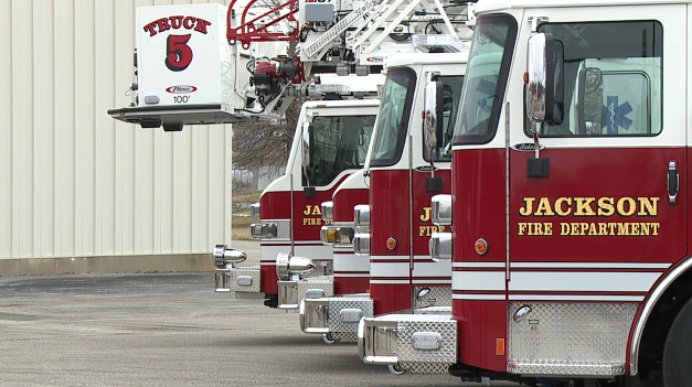 Jackson Fire Department unveils four new vehicles - WBBJ TV