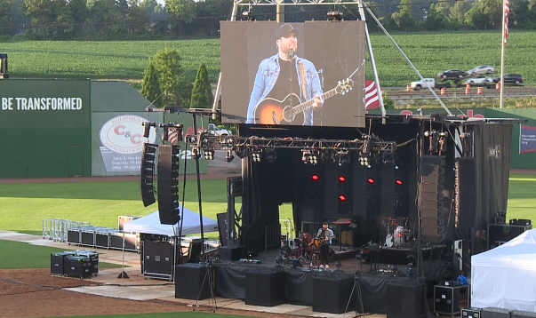 MercyMe performs for fans at the Ballpark of Jackson - WBBJ TV