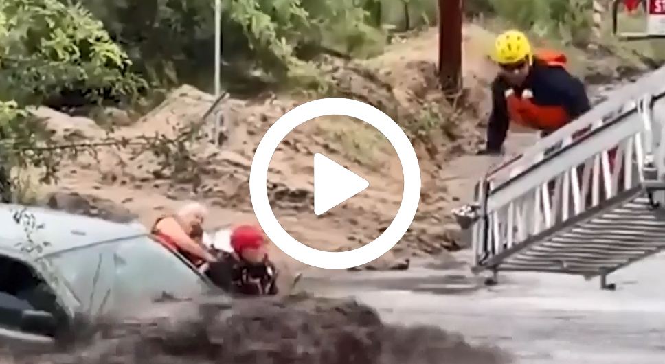 WATCH: Emergency flood water rescue - WBBJ TV