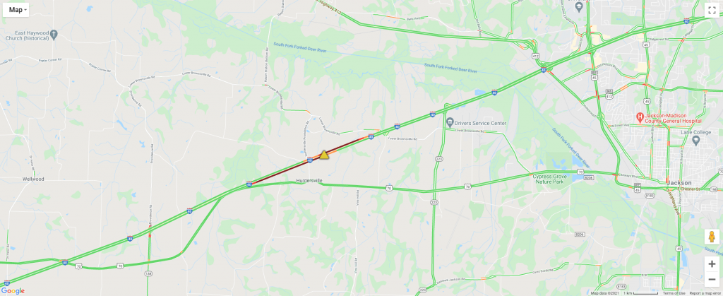 Multivehicle crash reported along I-40 in west Madison County - WBBJ TV