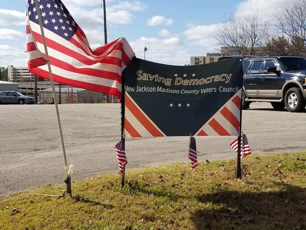 Democracy Rally held at Conger Park - WBBJ TV