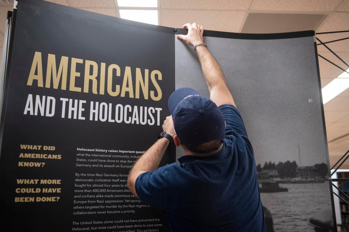University exhibit explores U.S. response to Holocaust - WBBJ TV