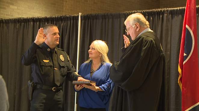 Thom Corley sworn-in as Jackson's new Chief of Police - WBBJ TV