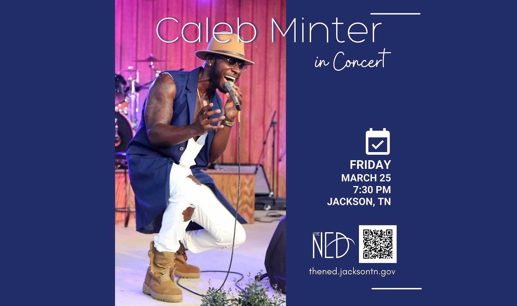 The Ned to host Caleb Minter for Friday concert - WBBJ TV