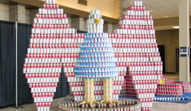 Teams begin building for RIFA's annual 'Canstruction' competition - WBBJ TV
