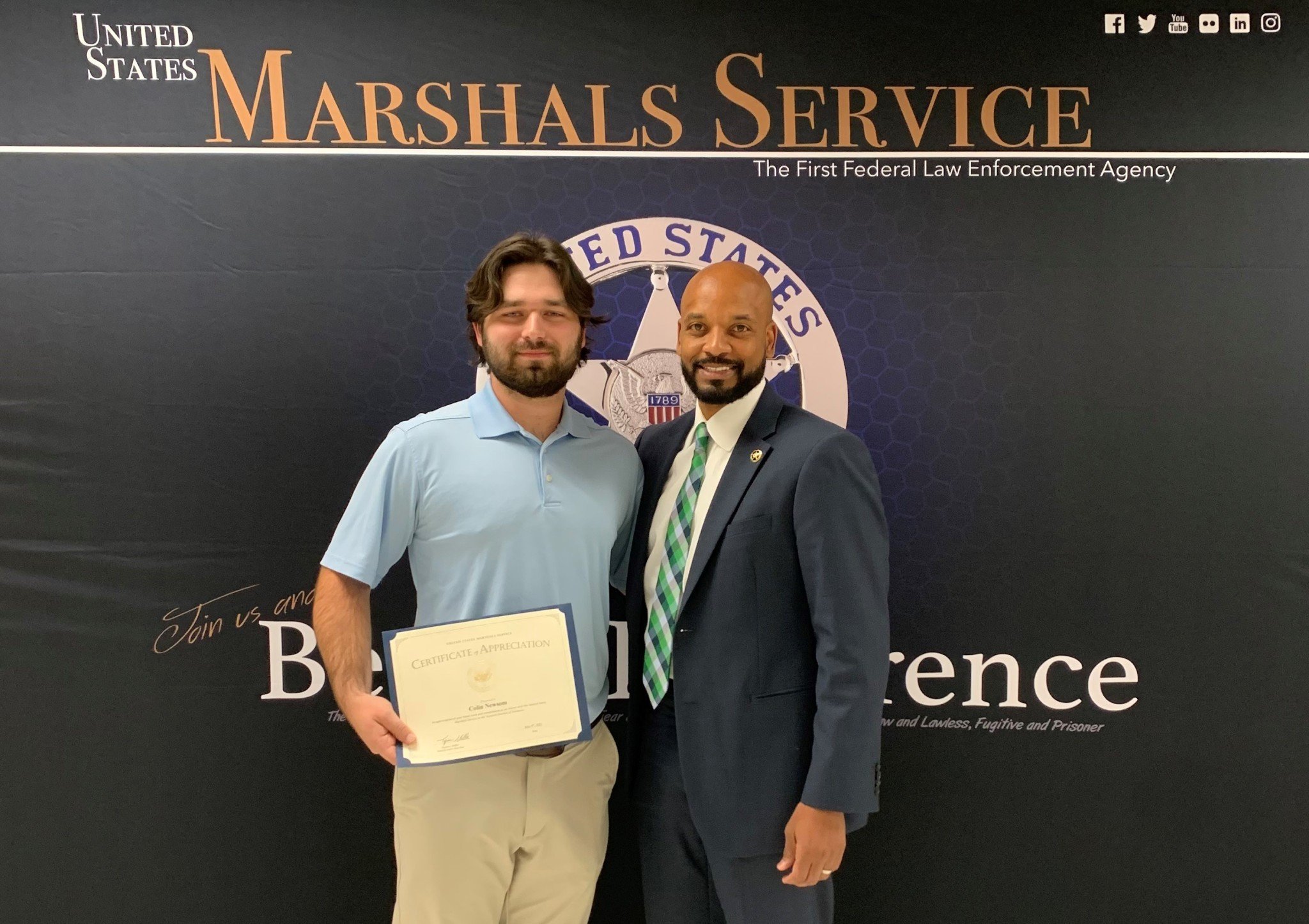 2 local college students complete US Marshals internship program - WBBJ TV