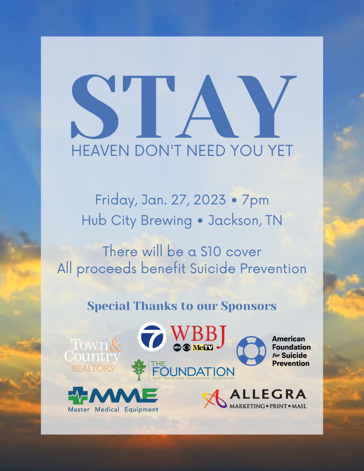 Stay PSA Flyer - WBBJ TV