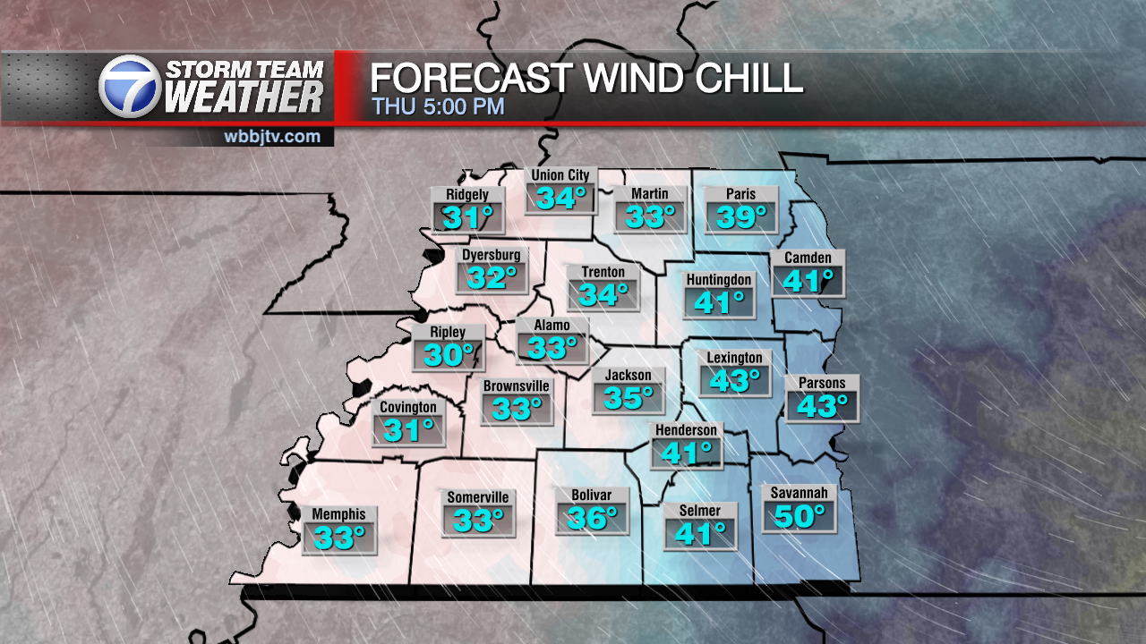 WestTNView_iCast Rolling Forecast Wind Chill - WBBJ TV