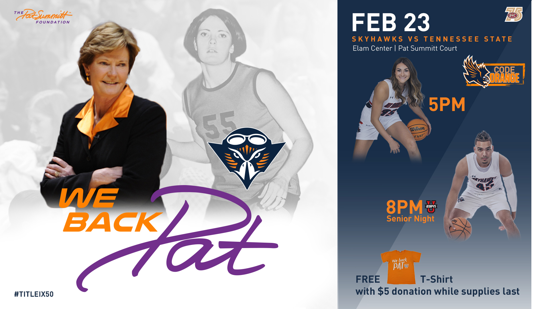 'We Back Pat' Night returns to UT Martin - WBBJ TV