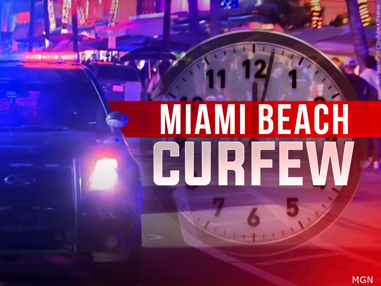 Miami Beach sets spring break curfew after 2 fatal shootings - WBBJ TV