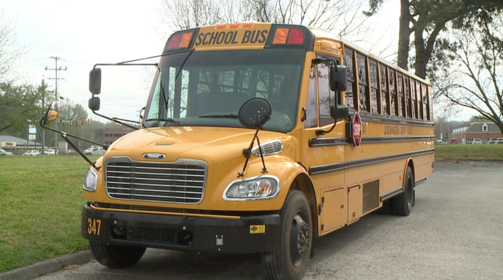 Jackson-Madison County School System bus (3) - WBBJ TV
