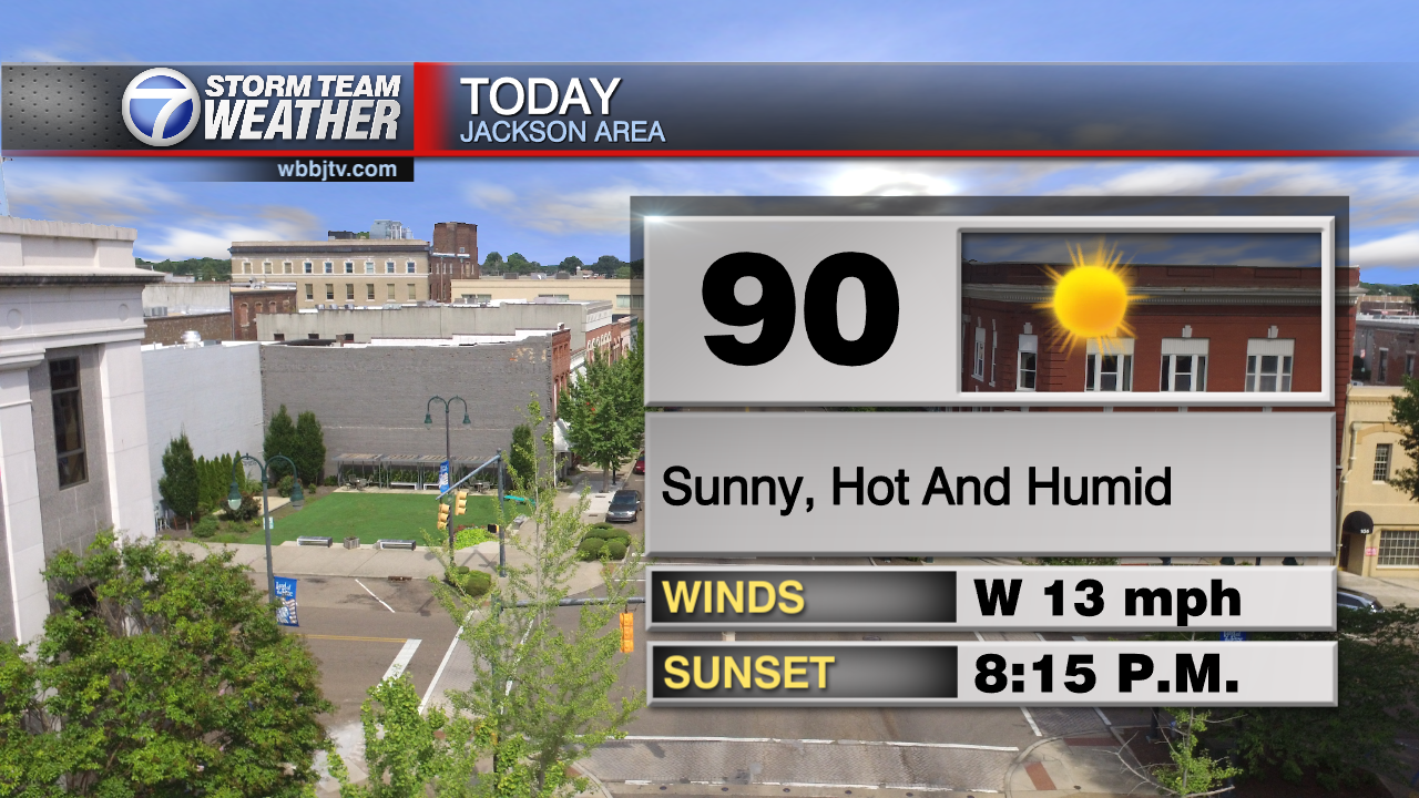 Sunny Hot And Humid Today - WBBJ TV