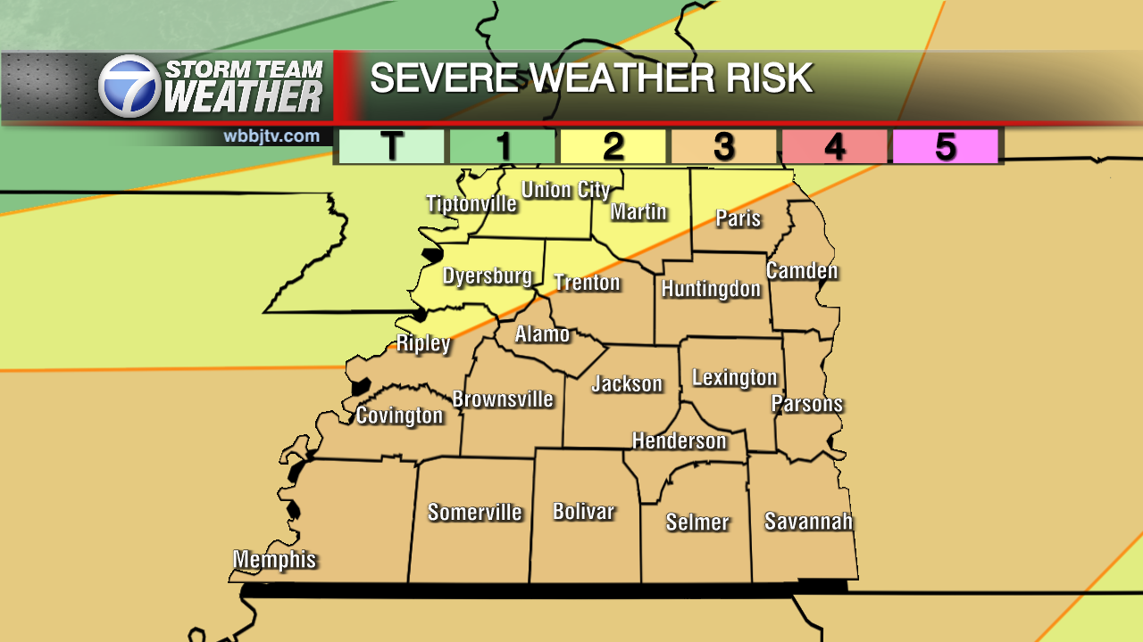 Strong To Severe Storms Sunday Evening, Heat Advisory - WBBJ TV