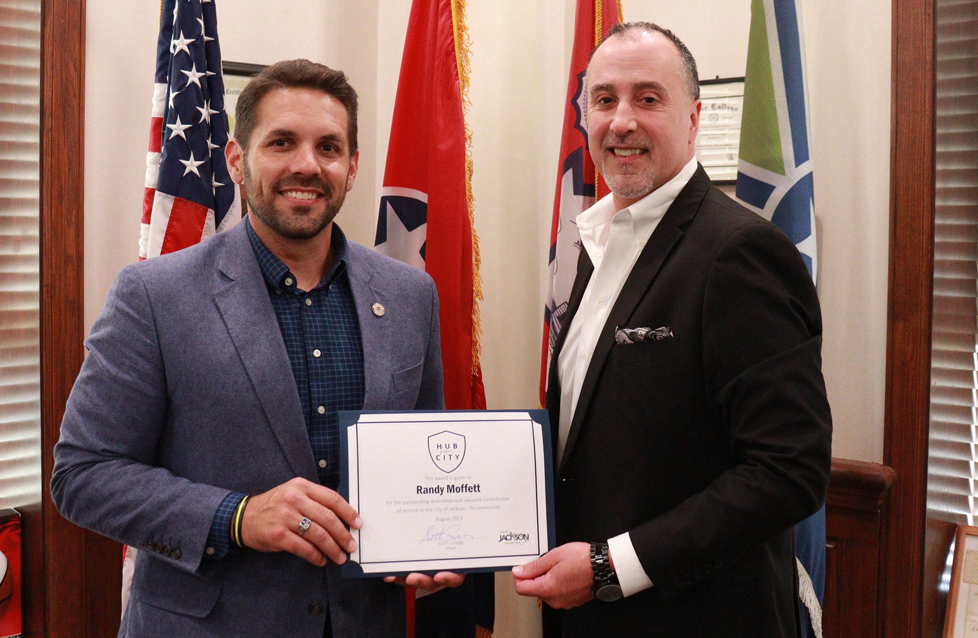 Randy Moffett named as August 2023 Hub City Hero - WBBJ TV