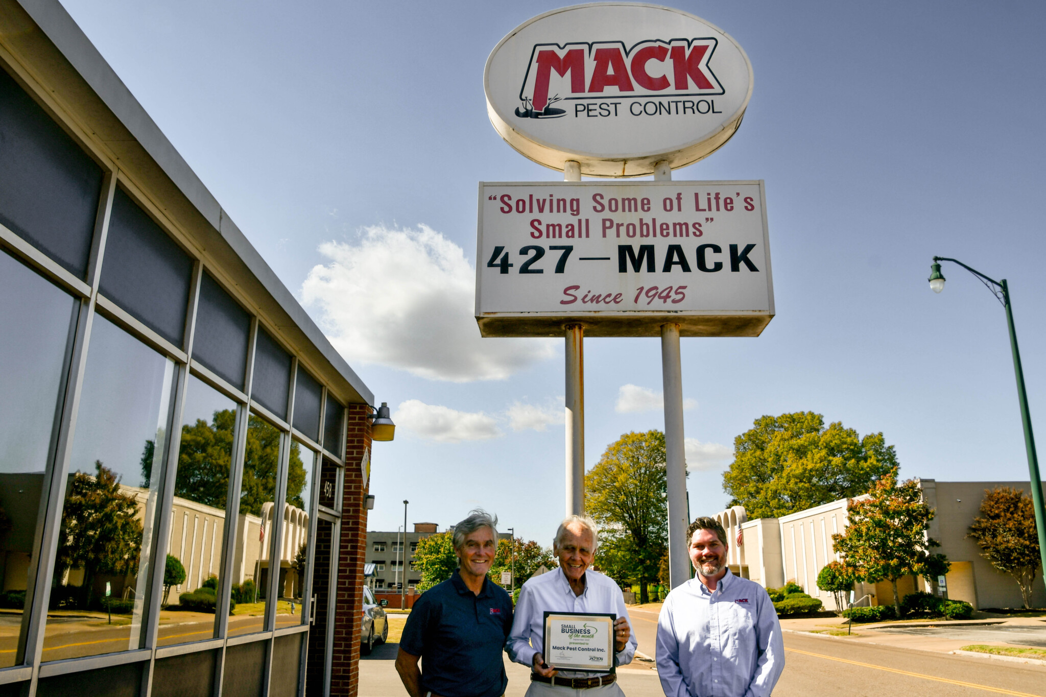 Mack Pest Control Named Small Business of the Month by the Greater ...