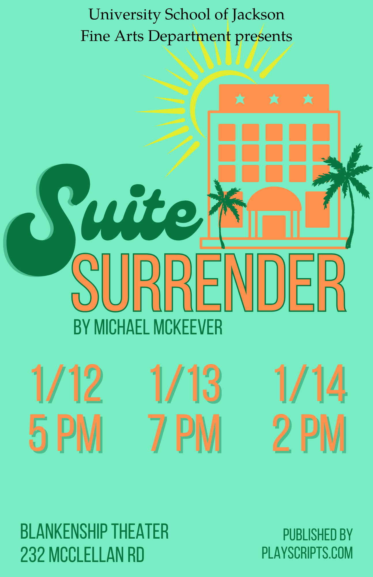USJ to present 'Suite Surrender' this weekend - WBBJ TV