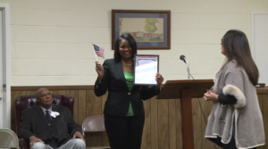 Lashelle Moore is the first Black woman to be elected as an alderman in ...