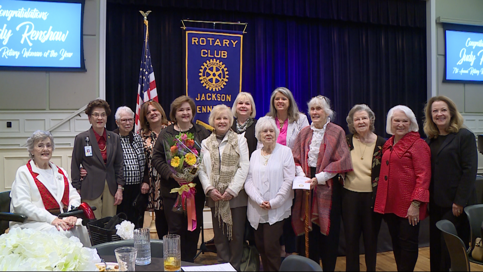 Judy Renshaw named Jackson Rotary Club's Woman of the Year - WBBJ TV