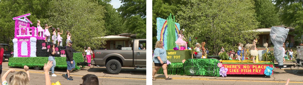 Thousands gather for the World's Biggest Fish Fry Parade - WBBJ TV