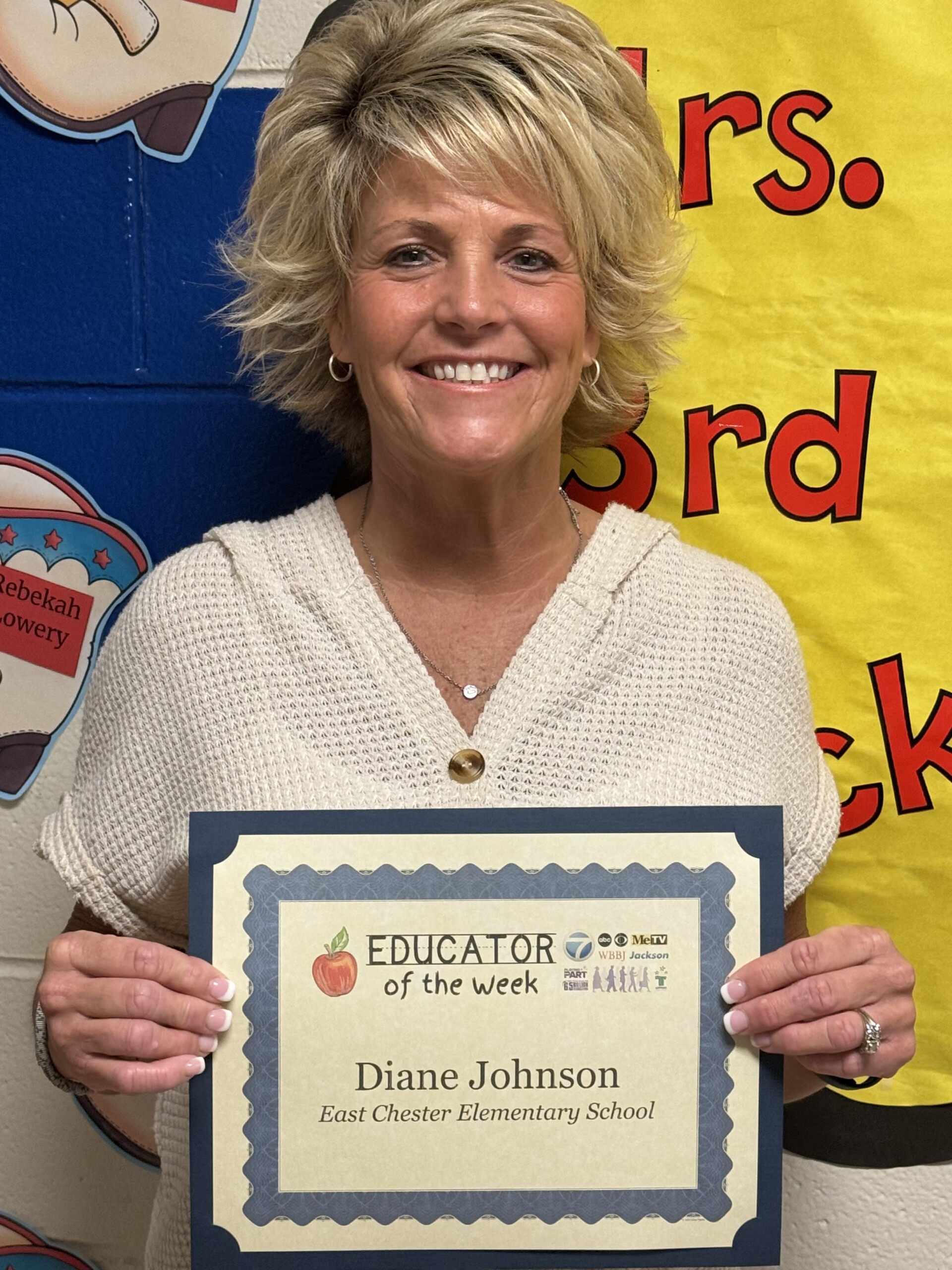 Educator of the Week: Diane Johnson - WBBJ TV
