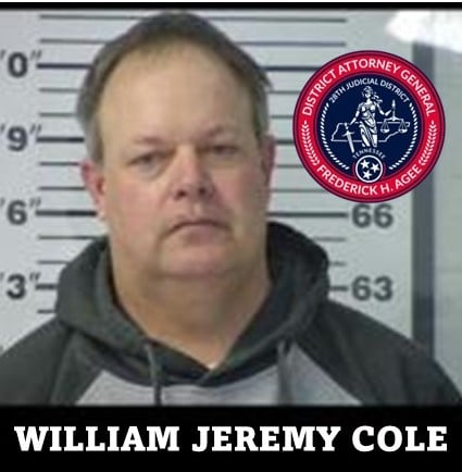 William Jeremy Cole (Mugshot) - WBBJ TV