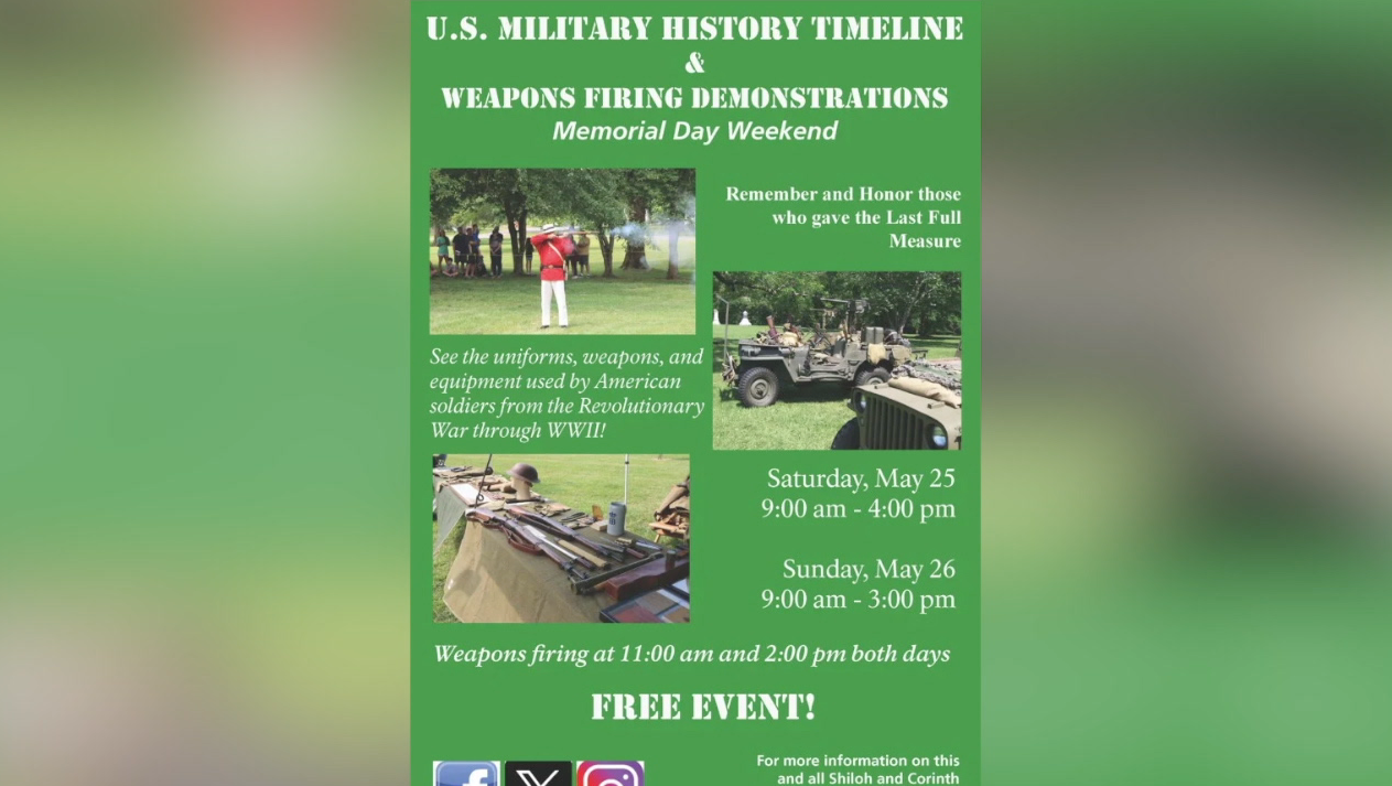 Shiloh National Military Park to host free "History Timeline" event ...