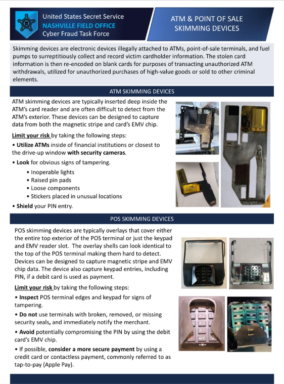 Sheriff's Dept. warns of skimmer devices found at local stores - WBBJ TV