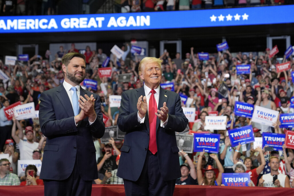 Trump holds first rally after assassination attempt with his new ...