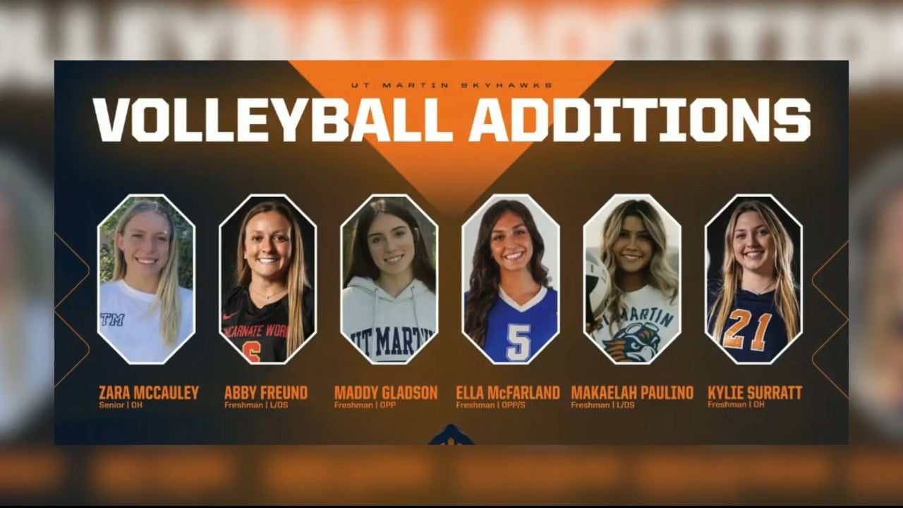 VOLLEYBALL SIGNEES FOR UT MARTIN - WBBJ TV VOLLEYBALL SIGNEES FOR UT MARTIN - WBBJ TV