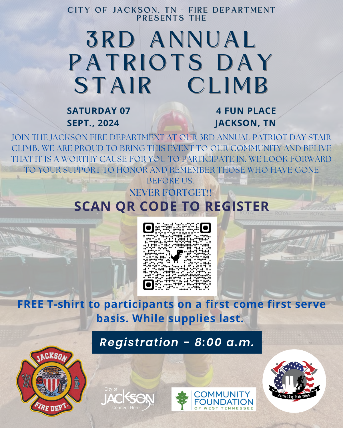 Jackson Fire Department to host 3rd Annual Patriots’ Day Memorial Stair ...