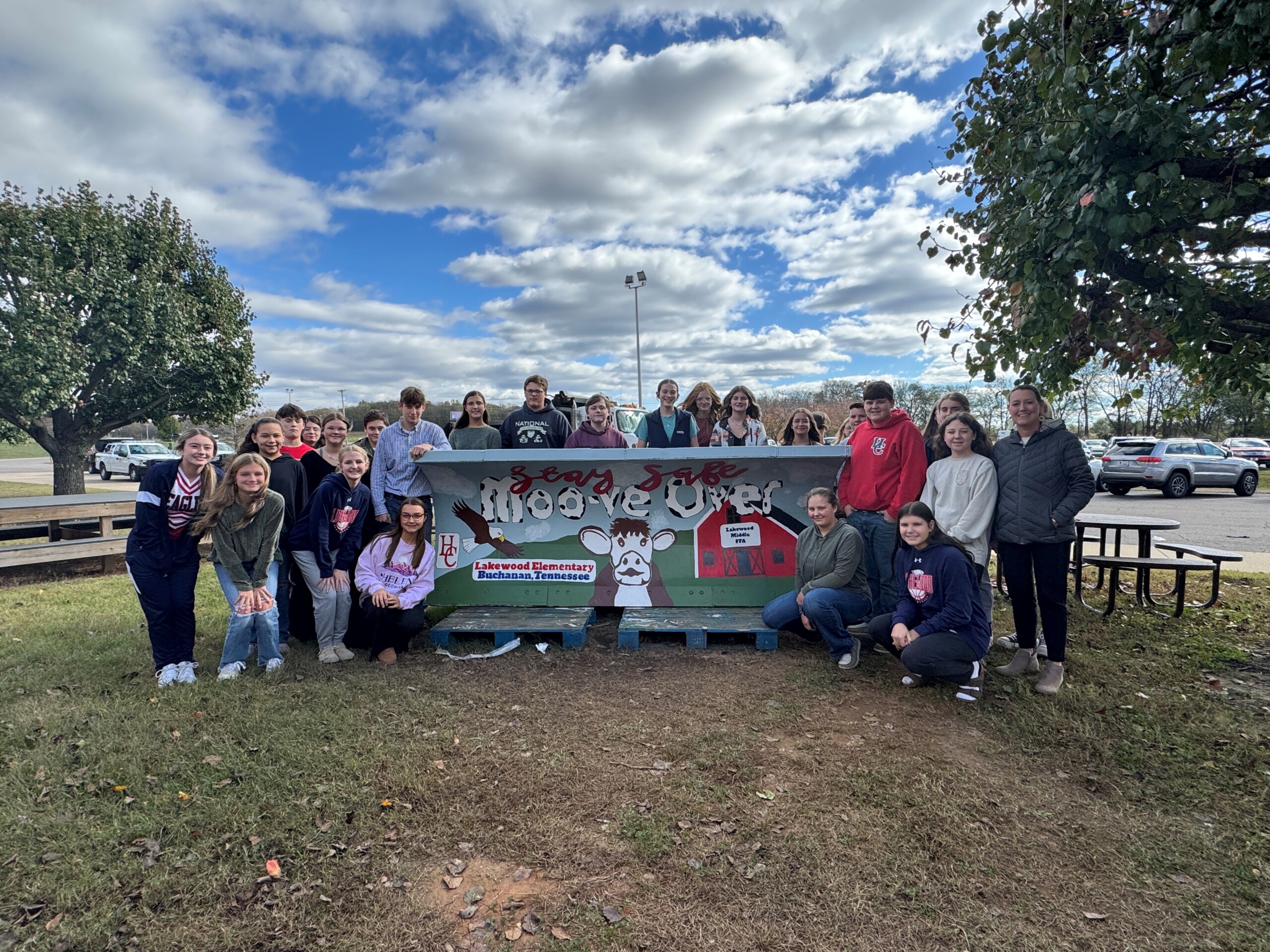 Lakewood School students participate in TDOT’s inaugural “Paint the ...