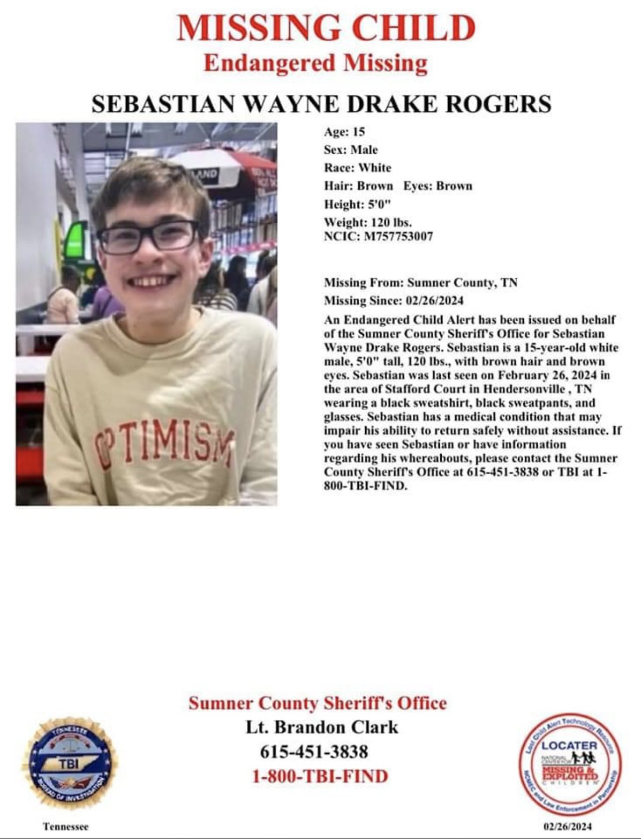 Still Missing: What Happened to Sebastian Rogers? - WBBJ TV