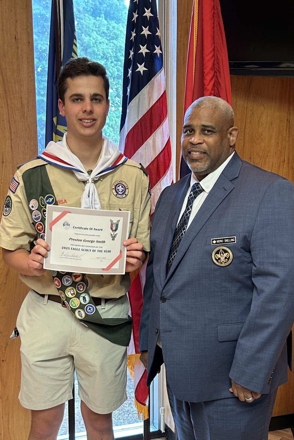 Elks Lodge #192 recognizes local students as 'Scouts of the Year' - WBBJ TV